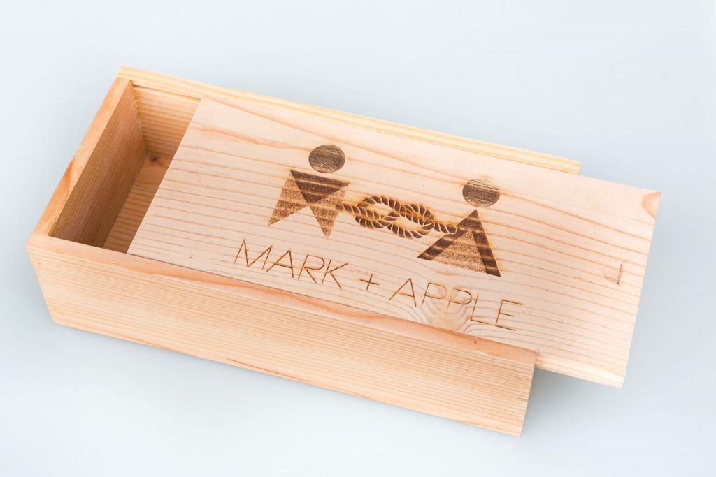12"x6"x3" box with sliding cover - Woodprints Manila
